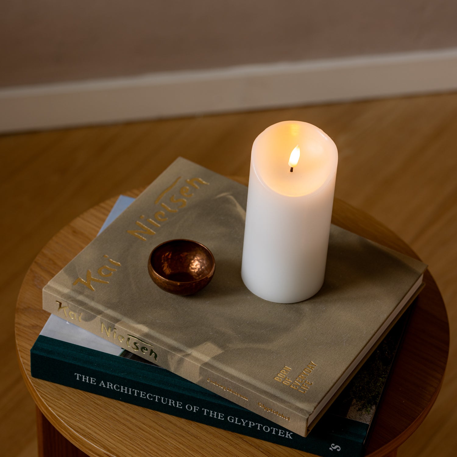 Maya LED blockljus Ø7,5 X 15 cm – LED-nordic.com